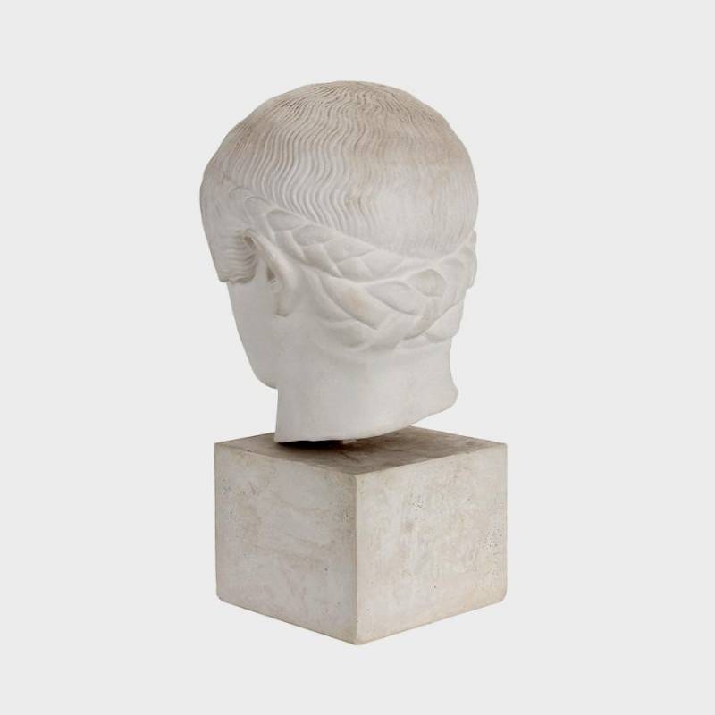 Head of a blond ephebe