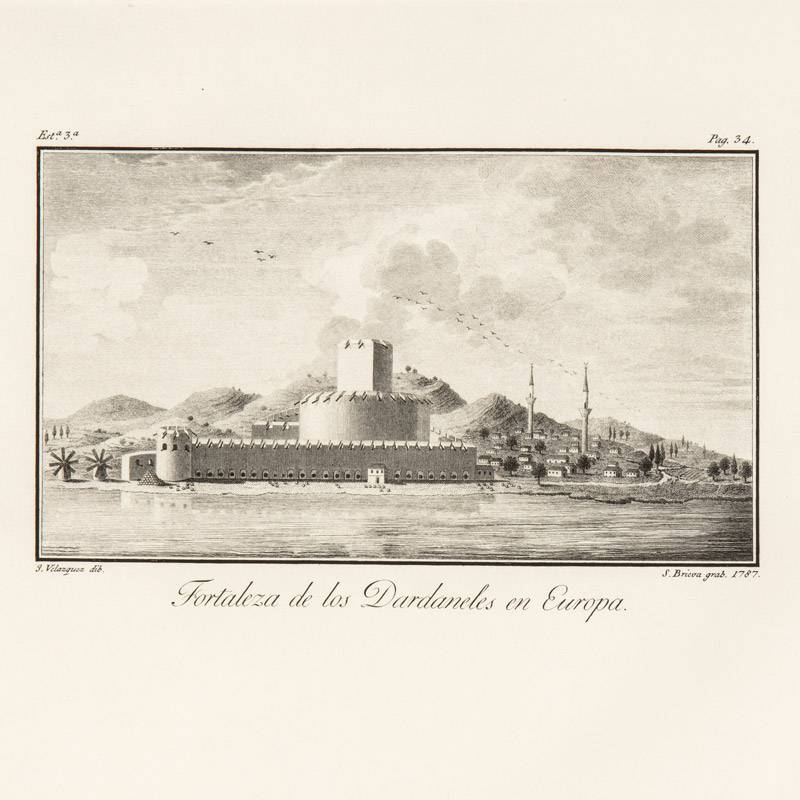 Fortaleza de los Dardanelos en Europa