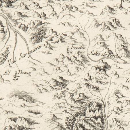 Mapa del término de Benifasar